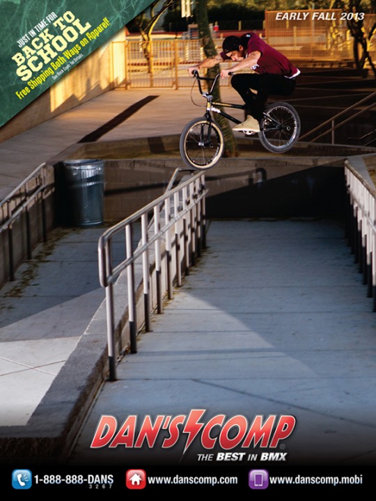 Alex Magallan on the Dan's Comp Early Fall 2013 Catalog