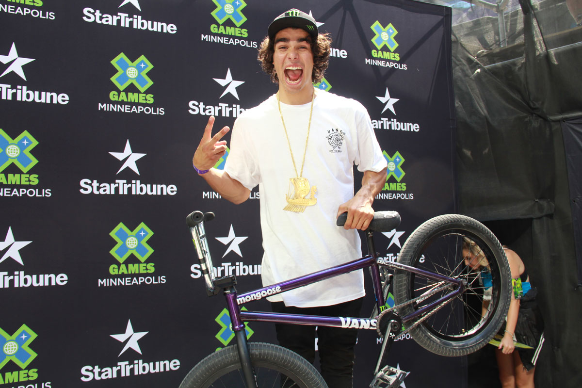 Kevin Peraza Wins X Games BMX Park 2017